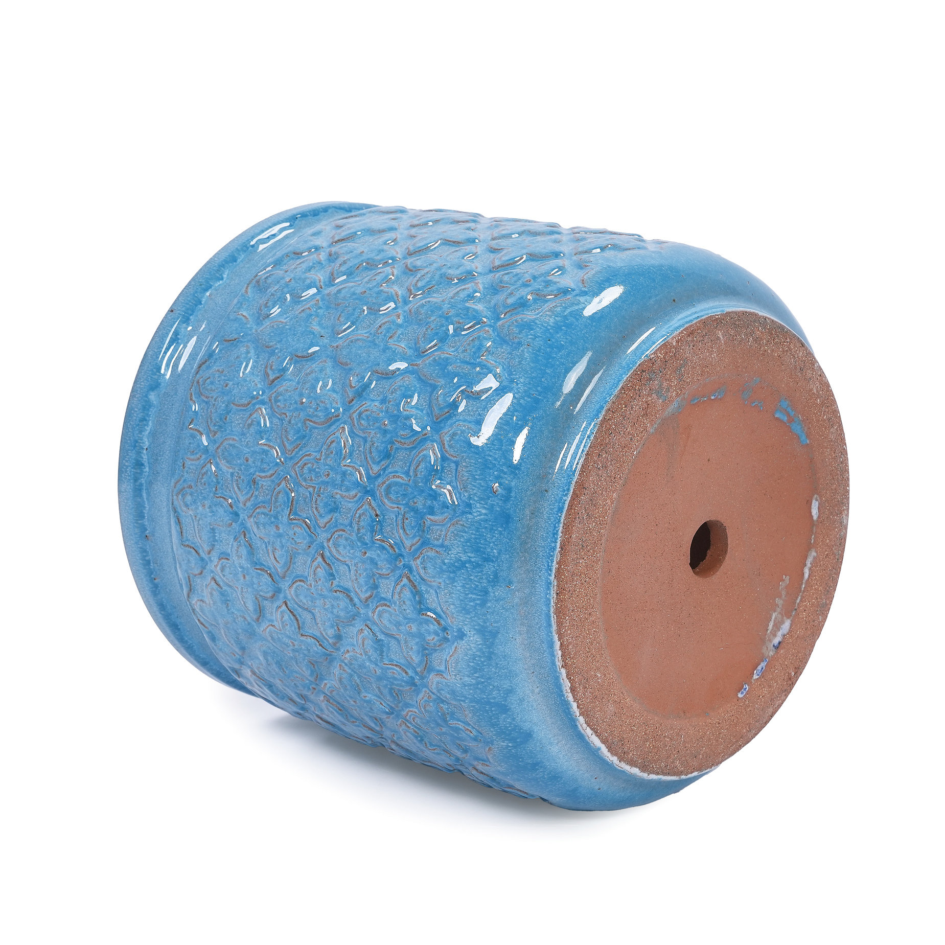 17 Stories Of 3 Ceramic Flowerpots - Weather-, Featuring A Drainage ...