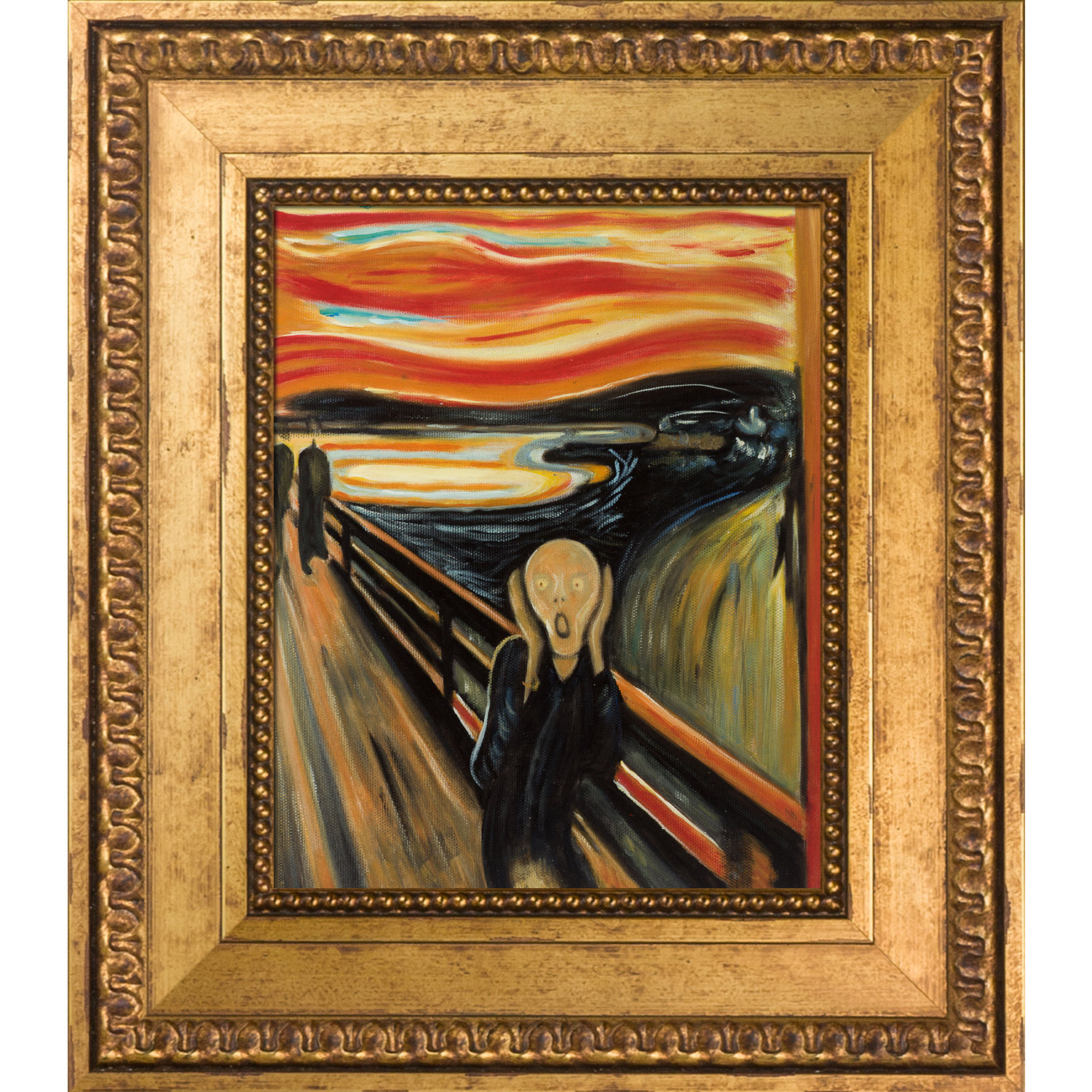 Vault W Artwork The Scream' by Edvard Munch - Picture Frame Painting on ...