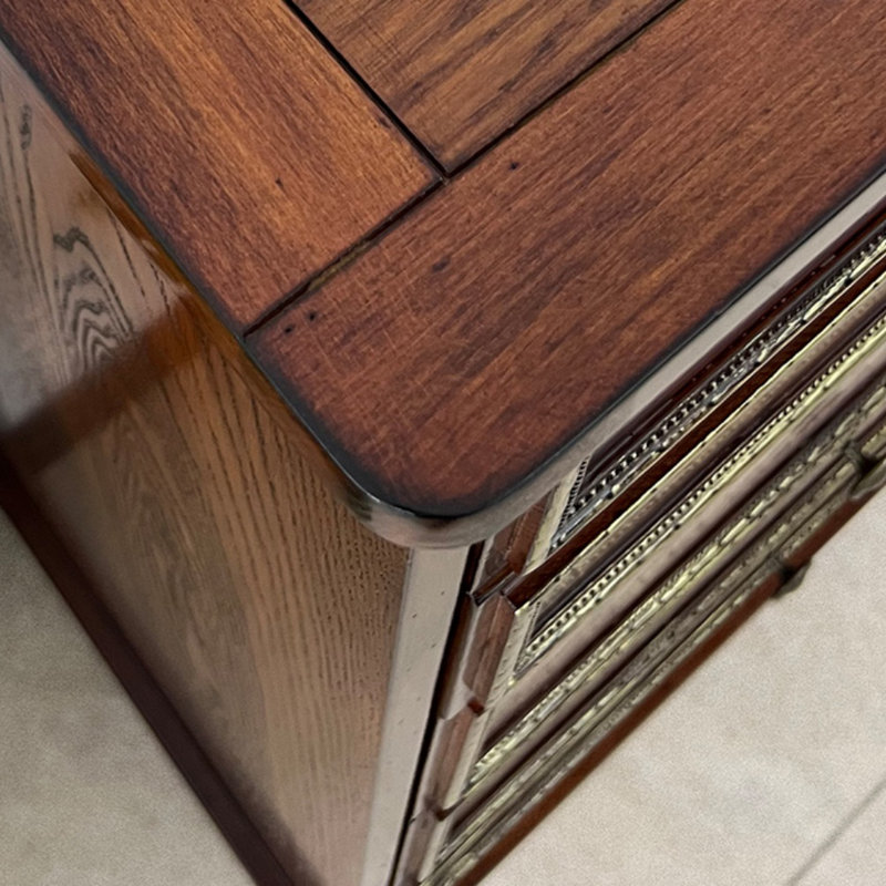 Dream cabinet Retro Style Entrance Cabinet In Living Room Accent Chest ...