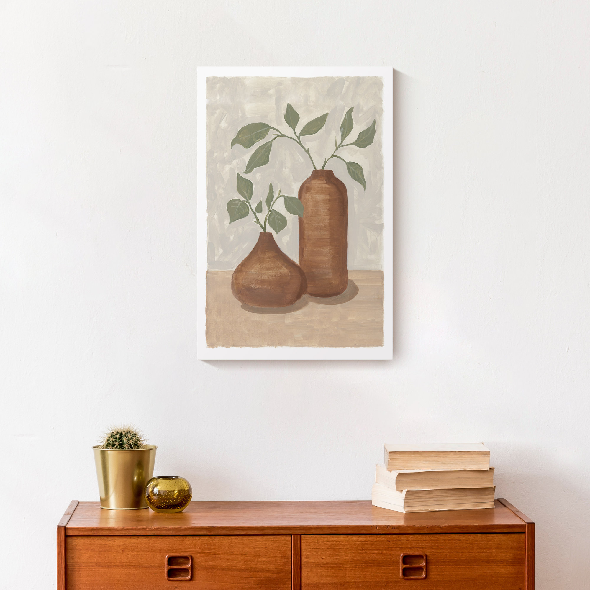 Red Barrel Studio Neutral Still Life Print On Canvas - Wayfair Canada