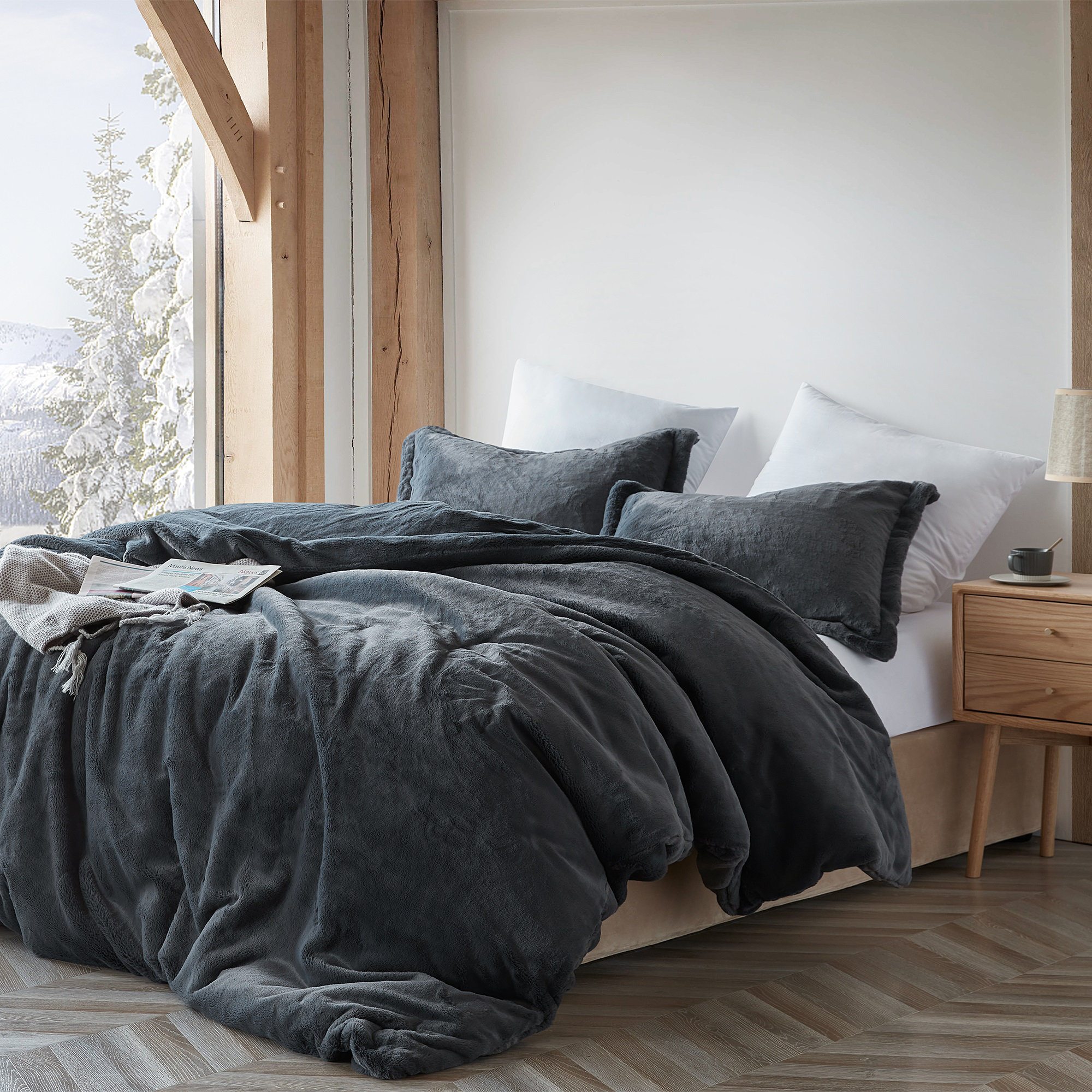 Coma Inducer Chunky Bunny Coma Inducer Faux Fur Oversized Comforter ...