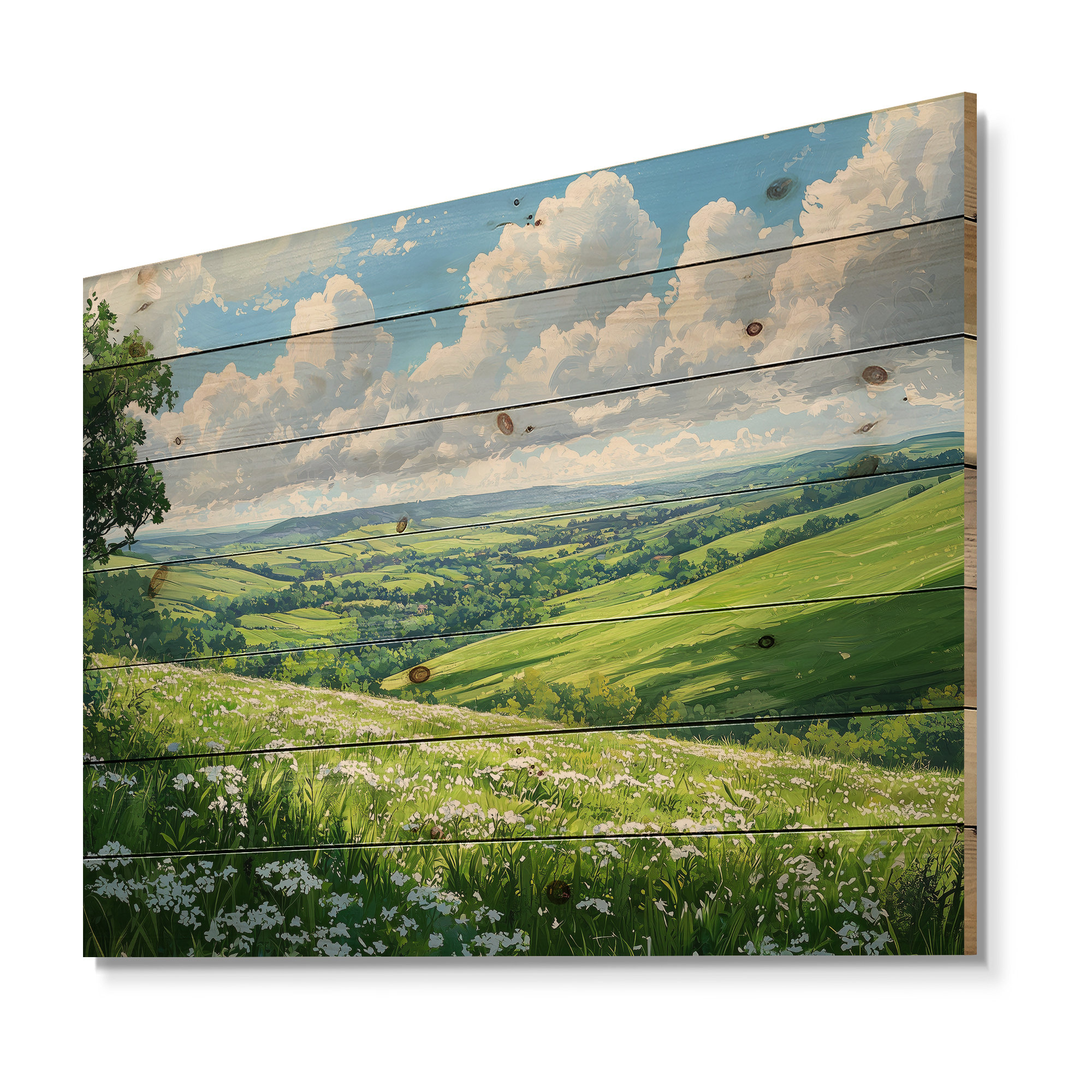 Ophelia & Co. Countryside At High Noon II - Countryside Wood Wall Art ...