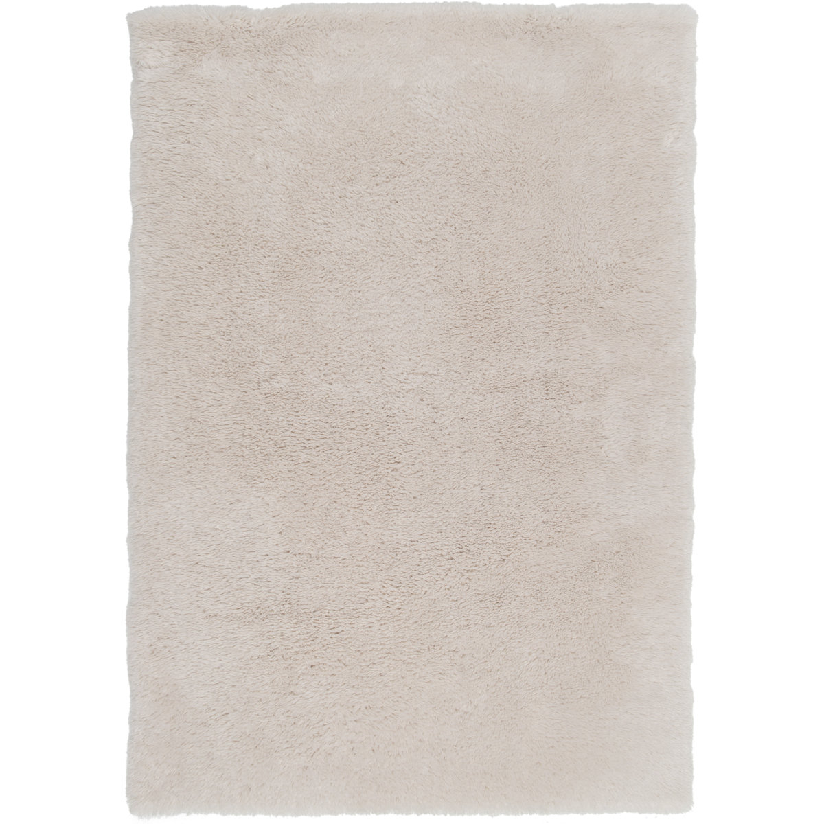 Canora Grey Very Soft Shaggy Cream Rug | Wayfair.co.uk