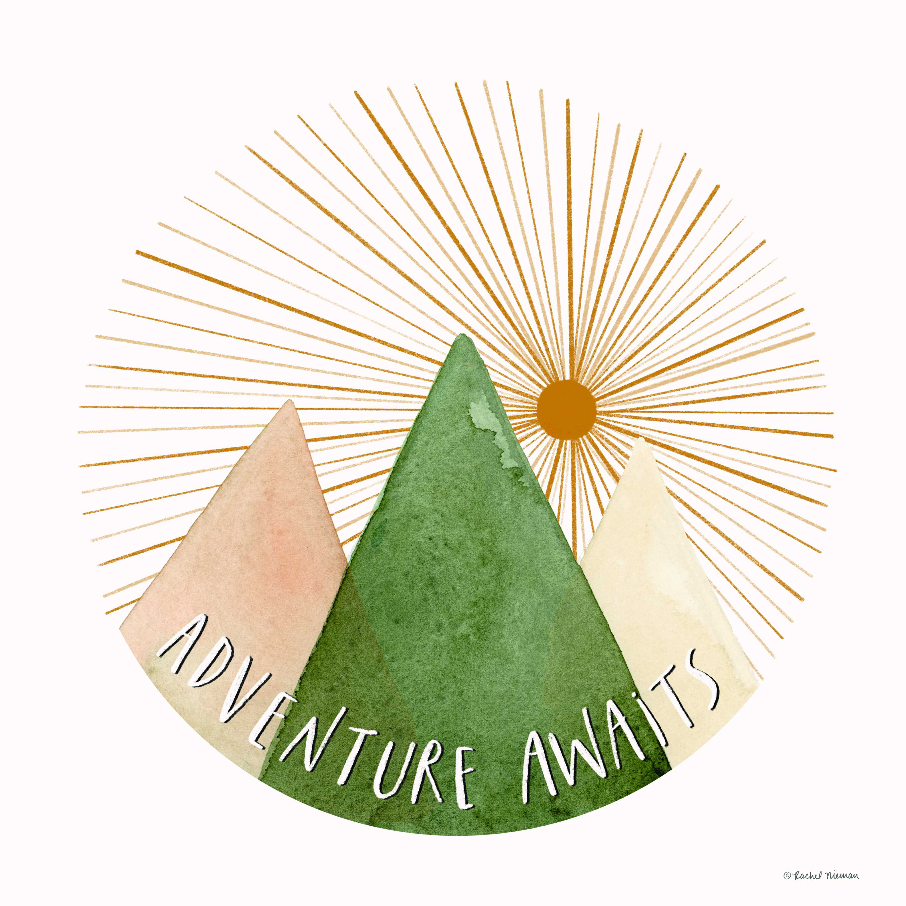 Trinx Iduma Adventure Awaits - Wrapped Canvas Print | Wayfair
