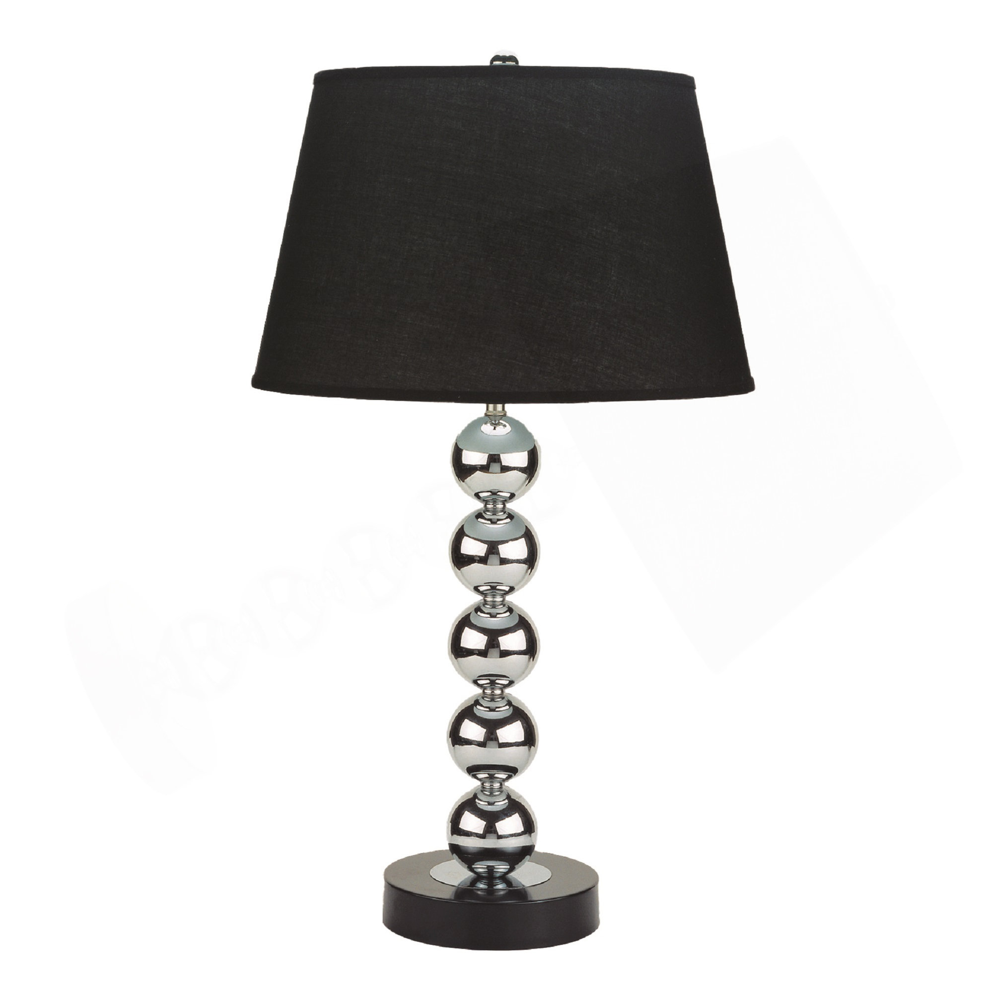 Ivy Bronx Modern Sleek Table Lamp Reflective Spheres Catch The Eye 1Pc ...
