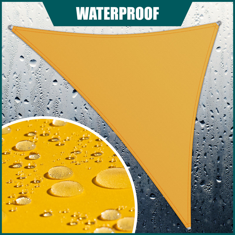 Royal Shade Custom Triangle Waterproof Shade Sail & Reviews | Wayfair