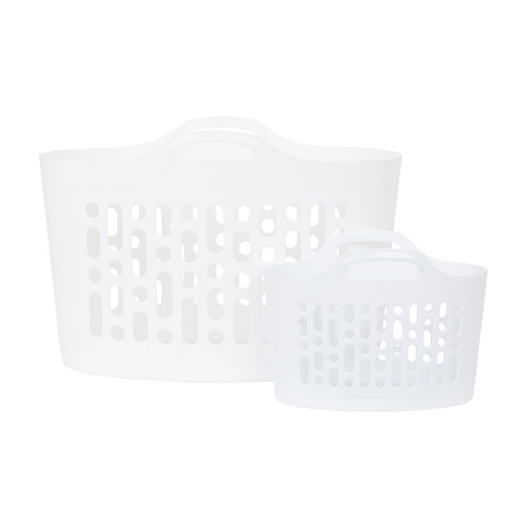 Wham 2 Piece Flexi Basket Set Ice White | Wayfair.co.uk
