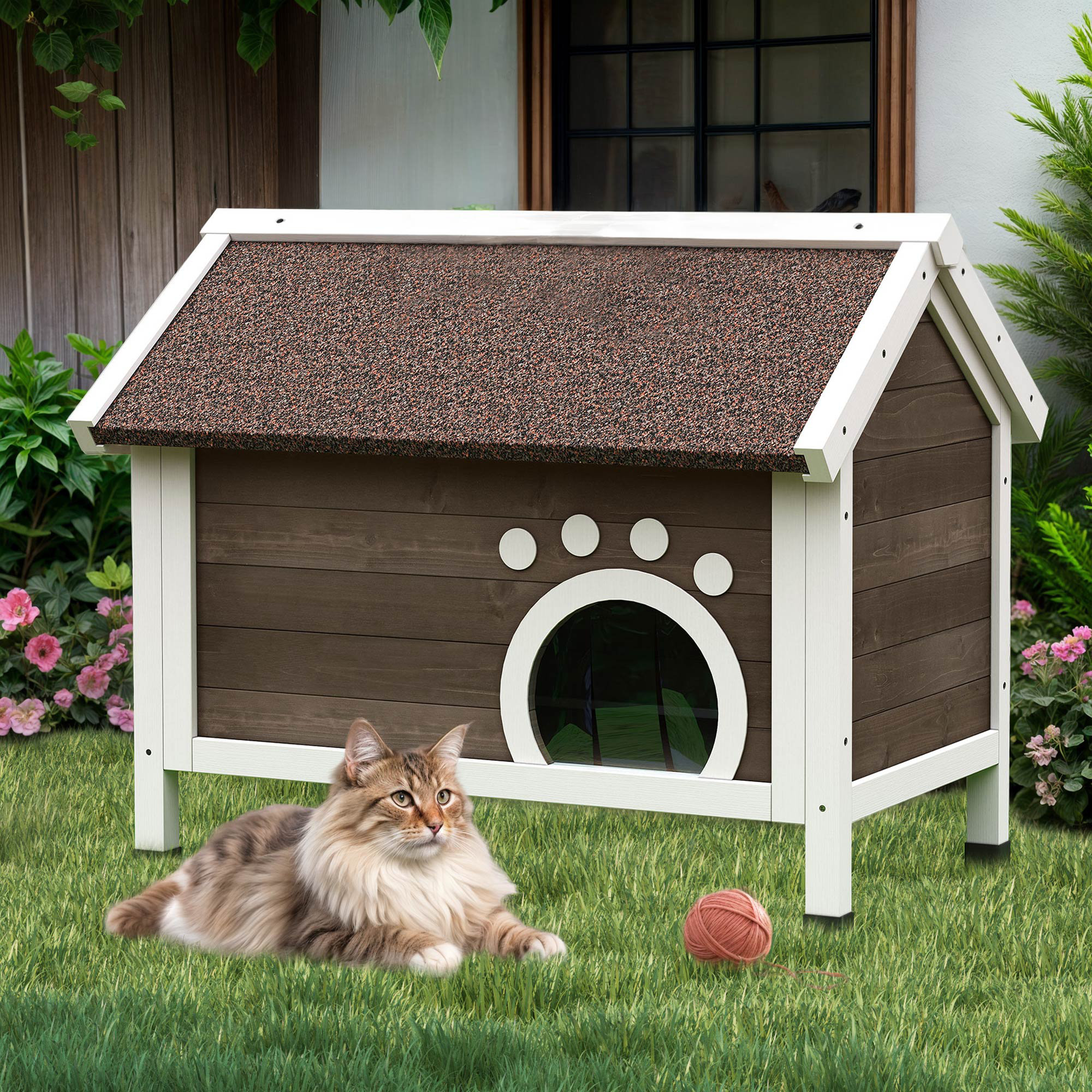 Tucker Murphy Pet™ Filimon Cat House | Wayfair