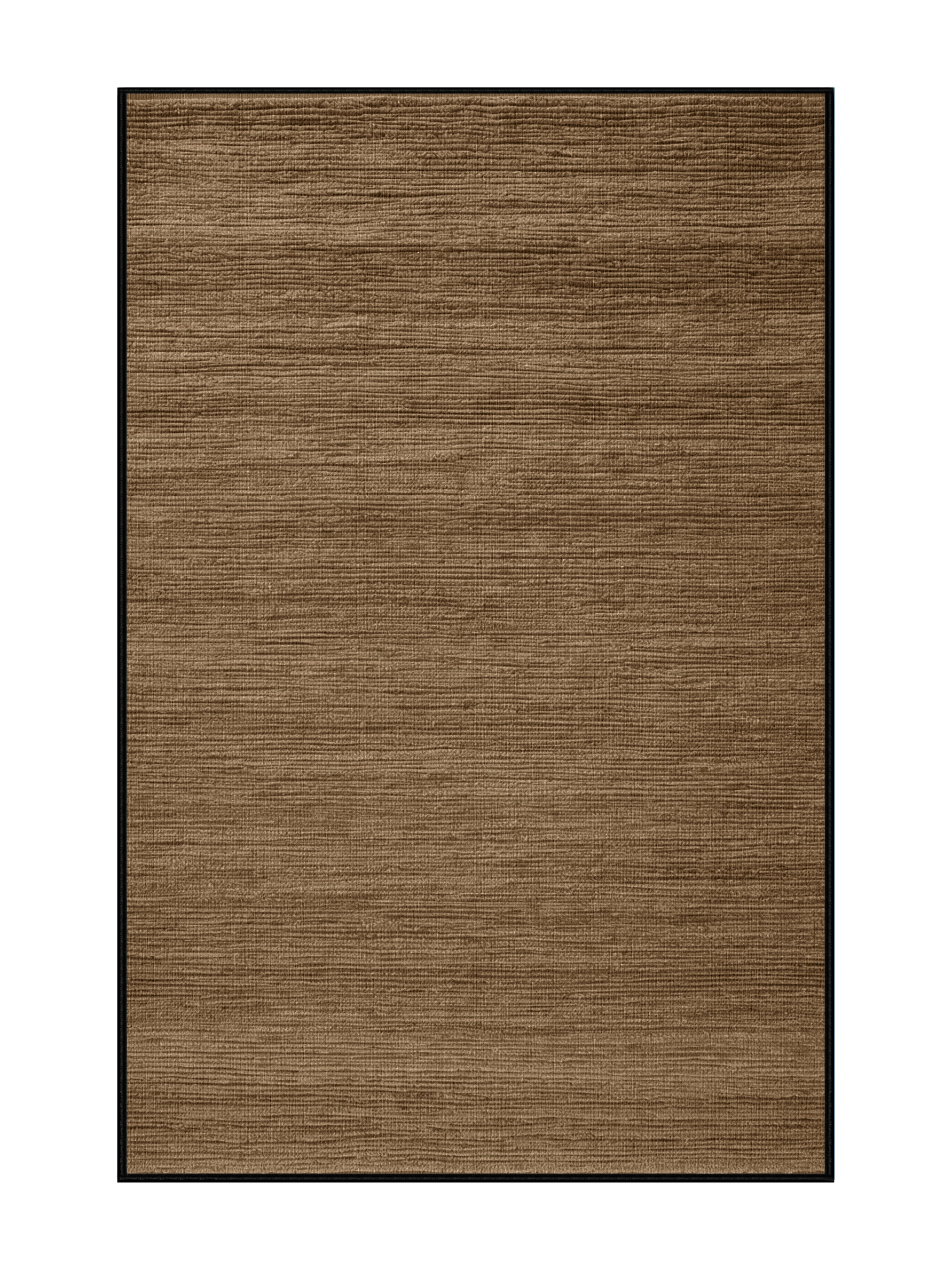 Bloomsbury Market Machine Washable Solid Brown Area Rug | Wayfair