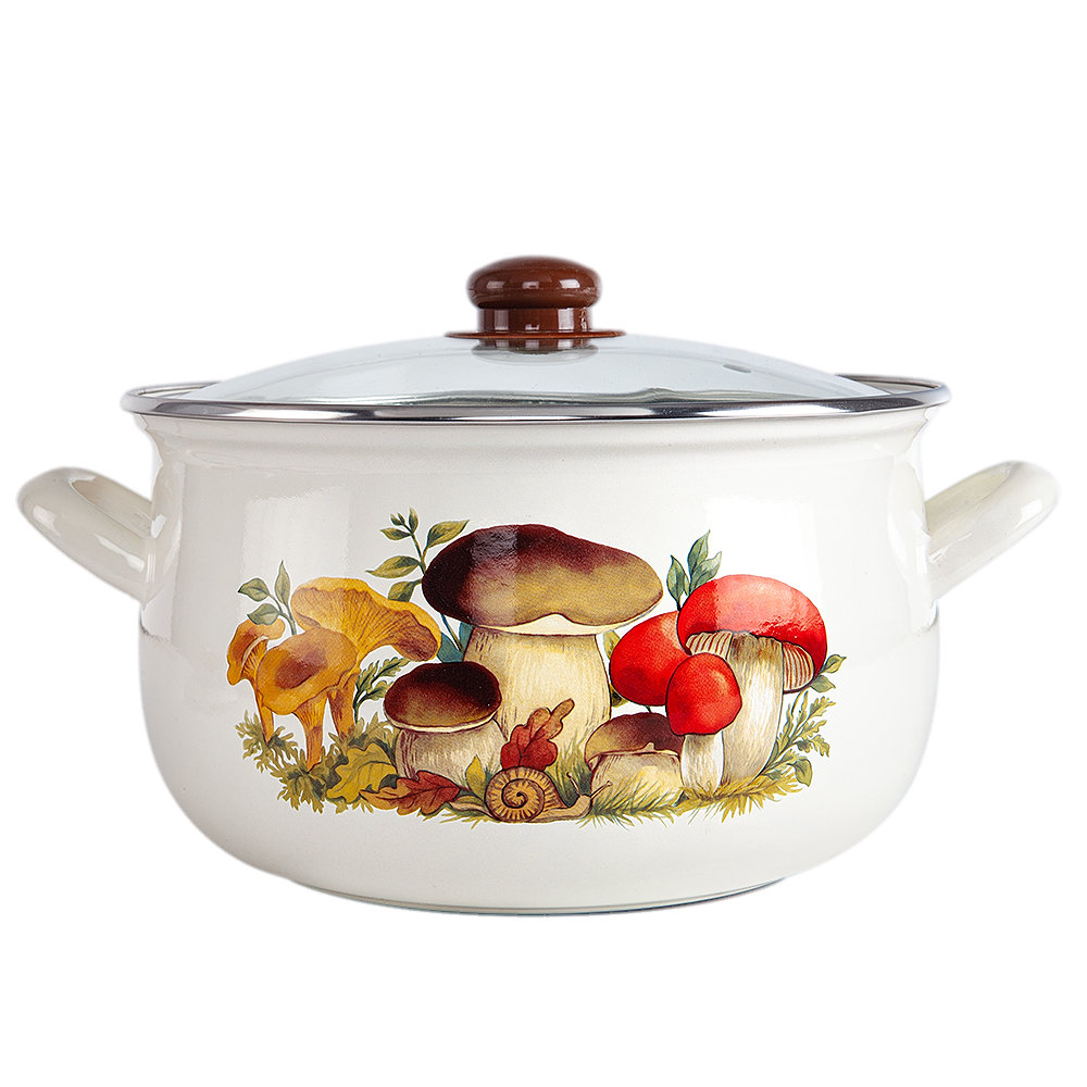 STP Goods Traditional Country Style Mushrooms Belly Deep Casserole Soup ...