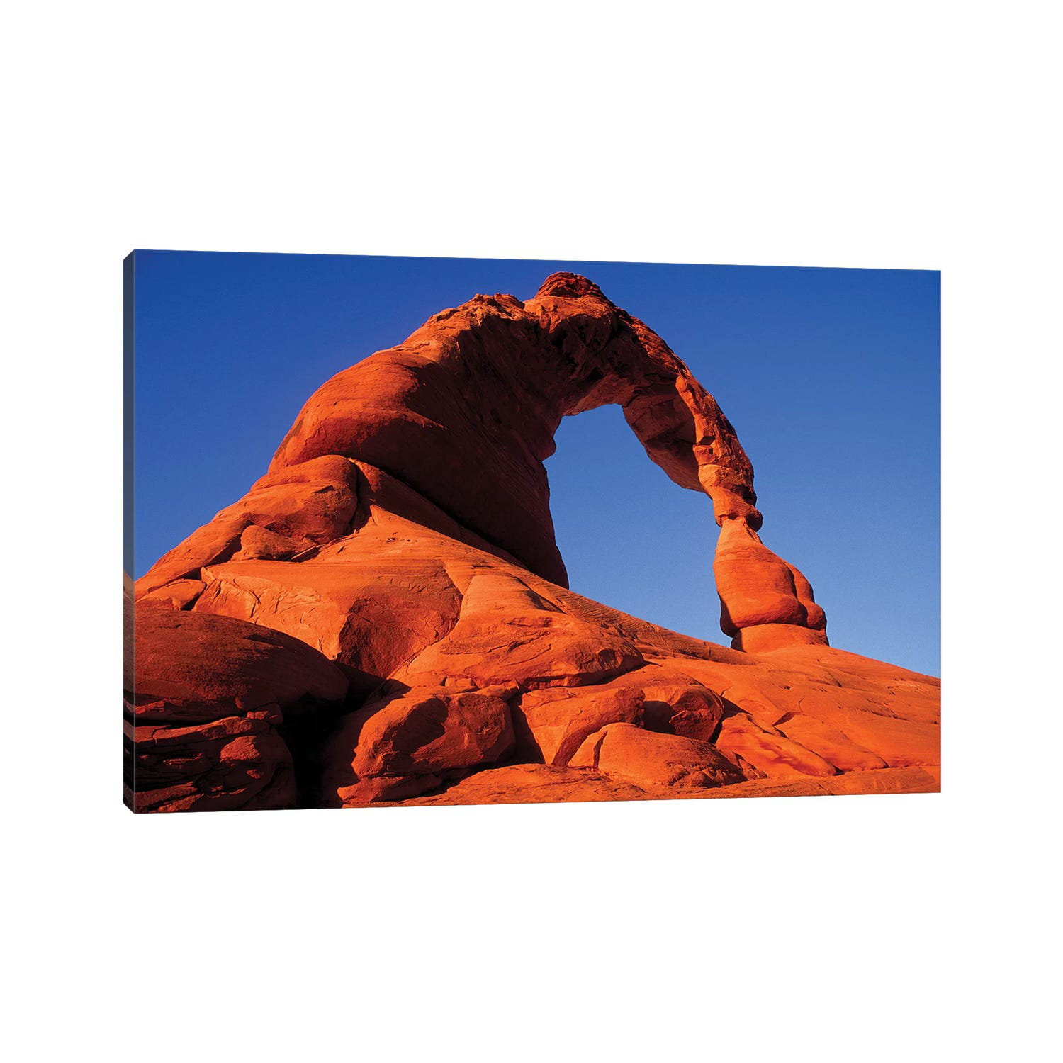 East Urban Home Warm Evening Light On Delicate Arch, Arches National ...