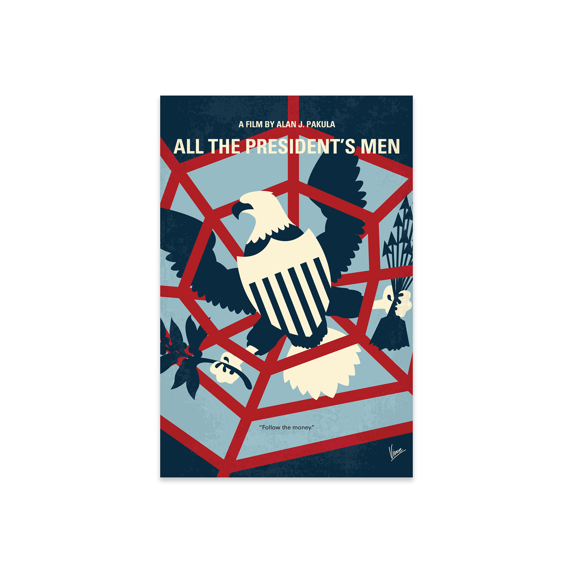 iCanvas All the President's Men Minimal Movie Poster by Chungkong - No ...