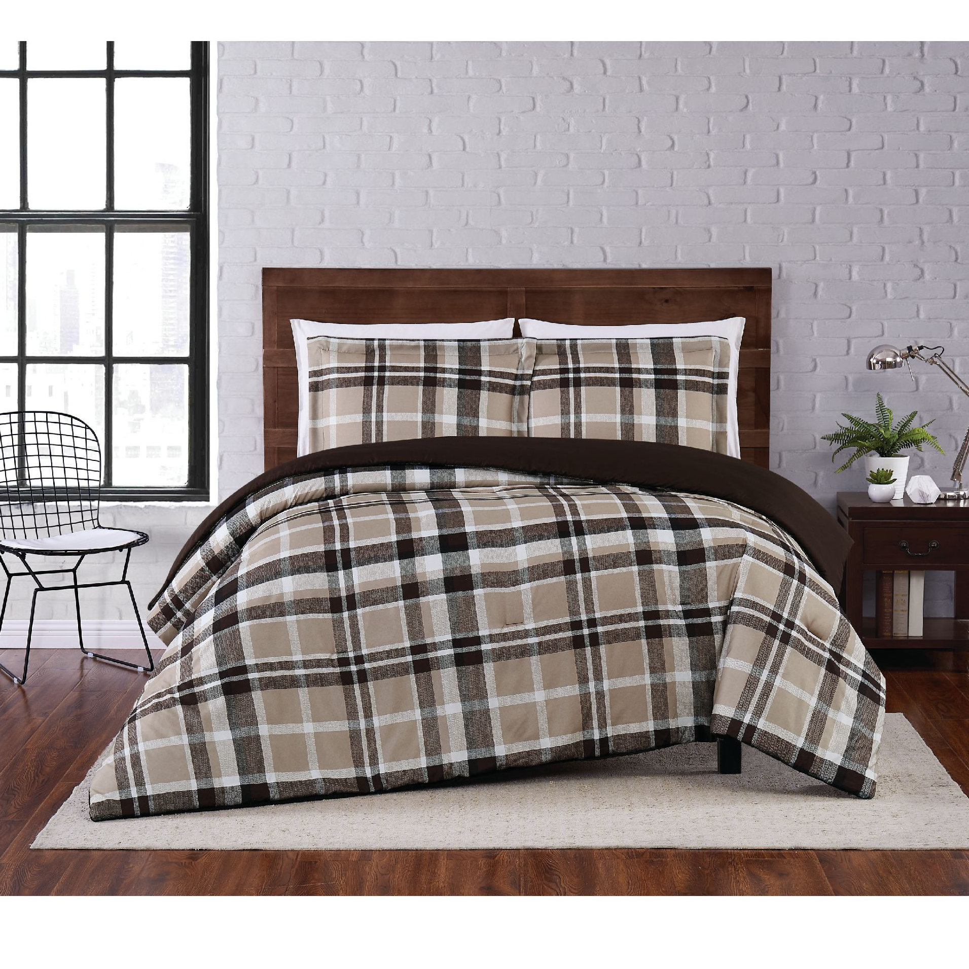 Truly Soft Paulette Plaid Duvet Cover Set & Reviews | Wayfair