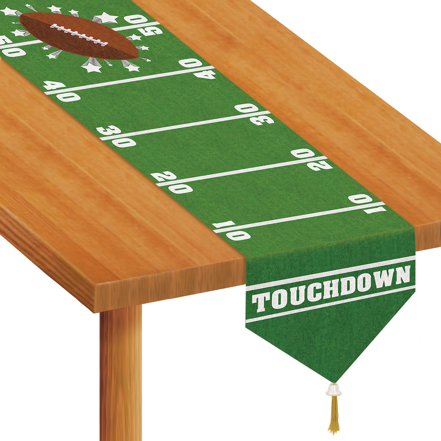 Beistle Printed Game Day Football Table Runner | Wayfair