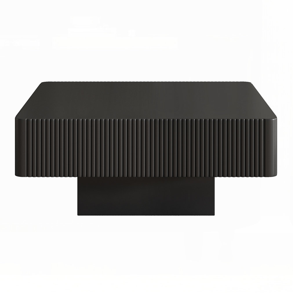 Latitude Run® Square Fluted Coffee Table | Wayfair