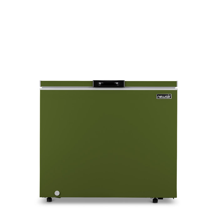Newair 6.7 Cu. Ft. Mini Deep Chest Freezer and Refrigerator in Military ...