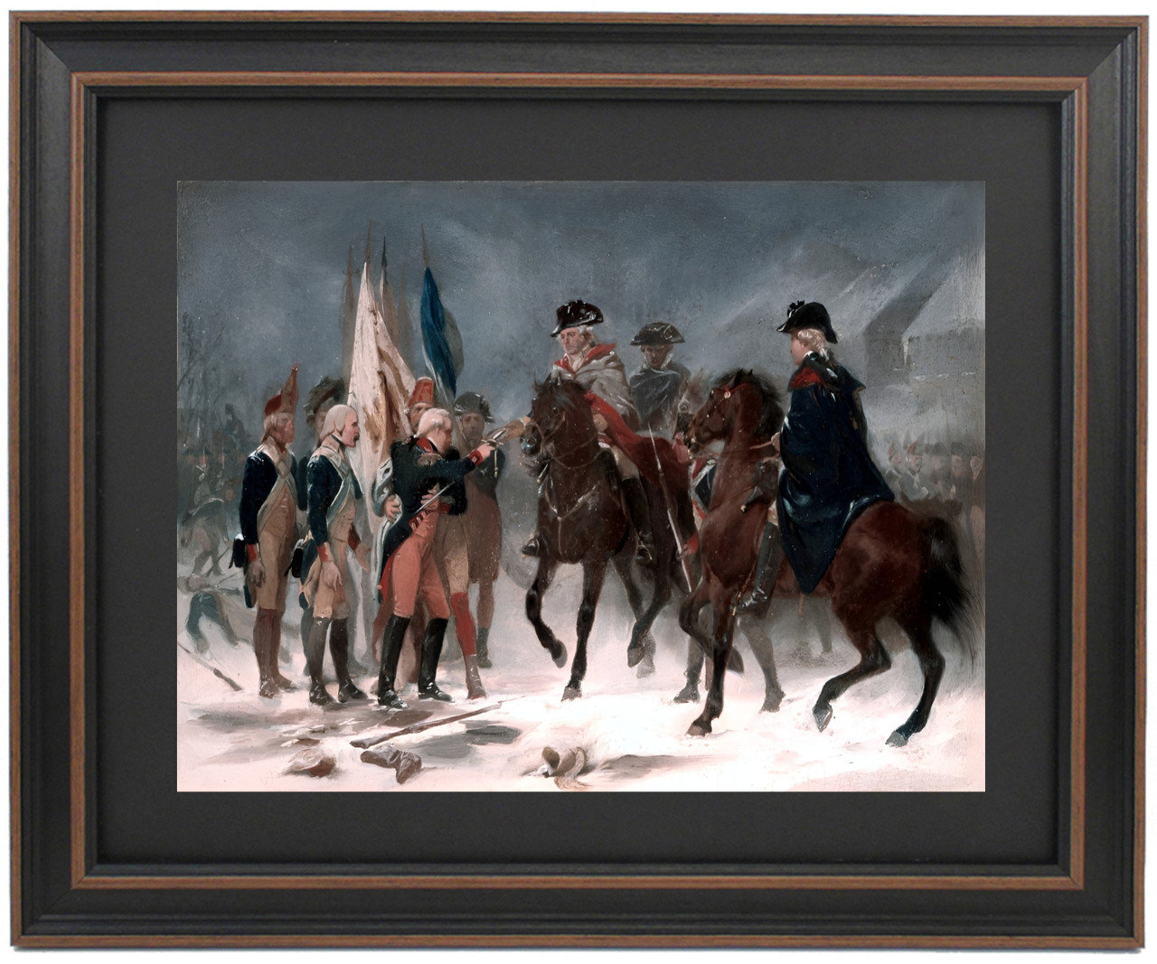 Canora Grey Surrender Of Colonel Rall At The Battle Of Trenton ...