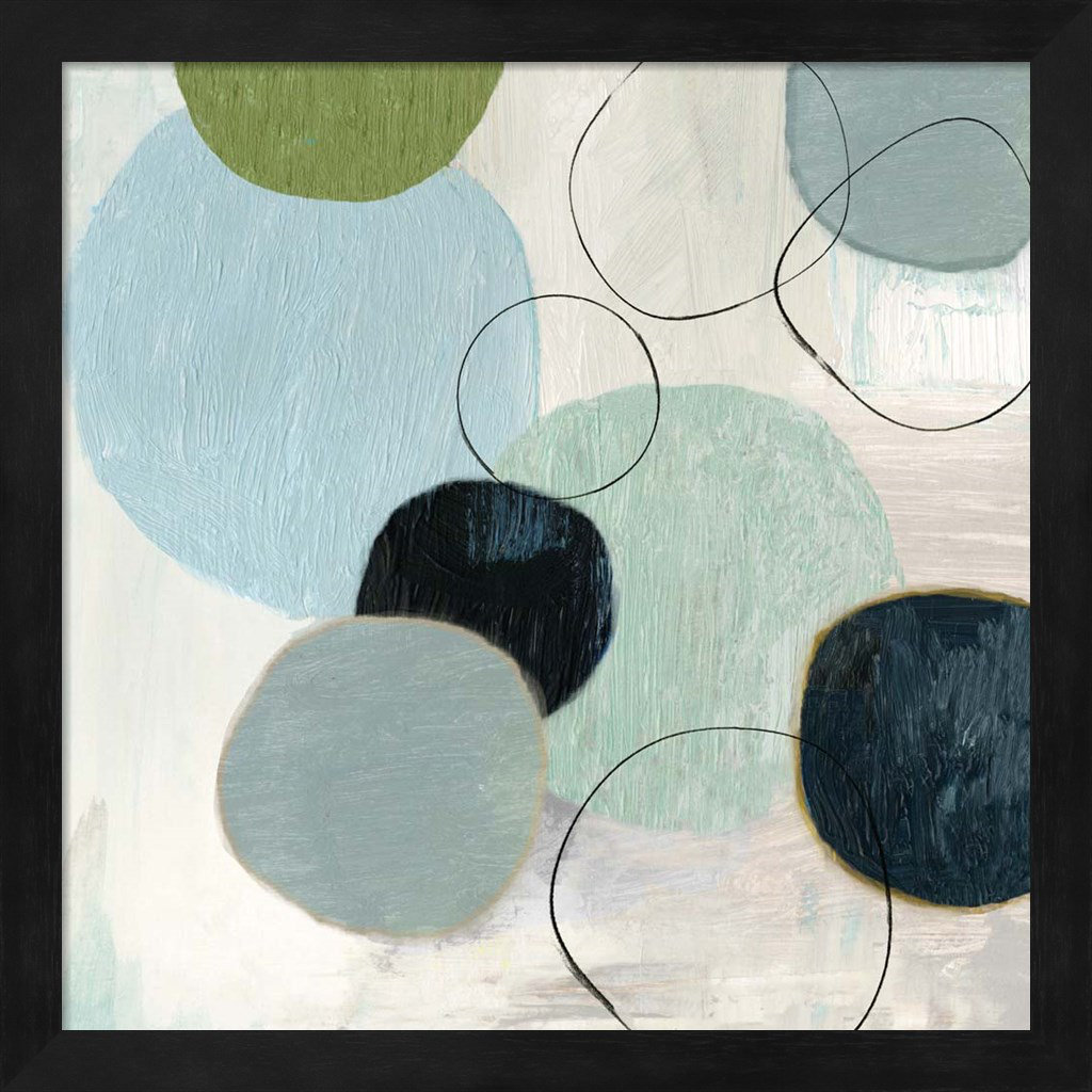 Orren Ellis Soft Circle II By Tom Reeves, Framed Wall Art | Wayfair