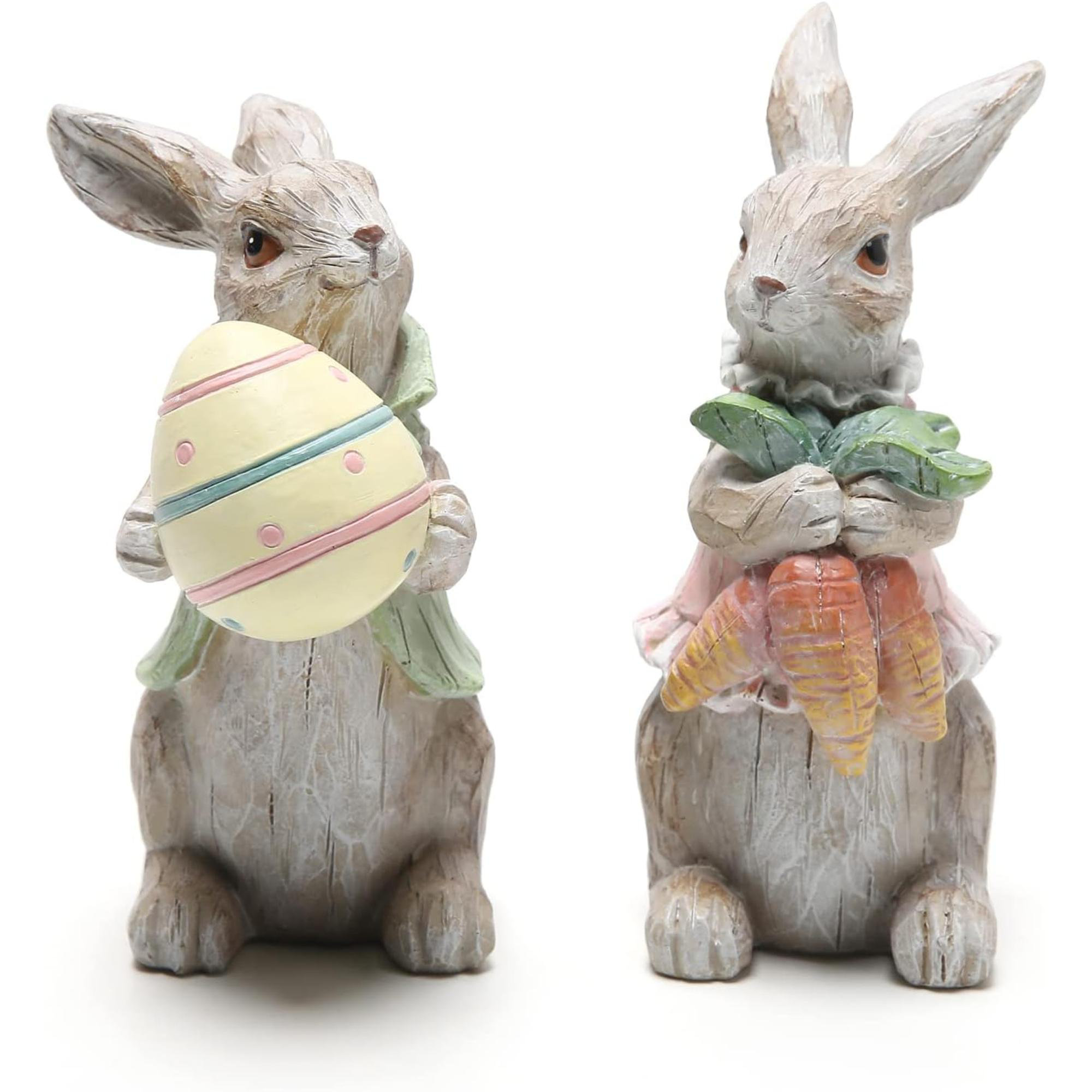 The Holiday Aisle® Easter Bunny Decorations Spring Home Decor Bunny ...