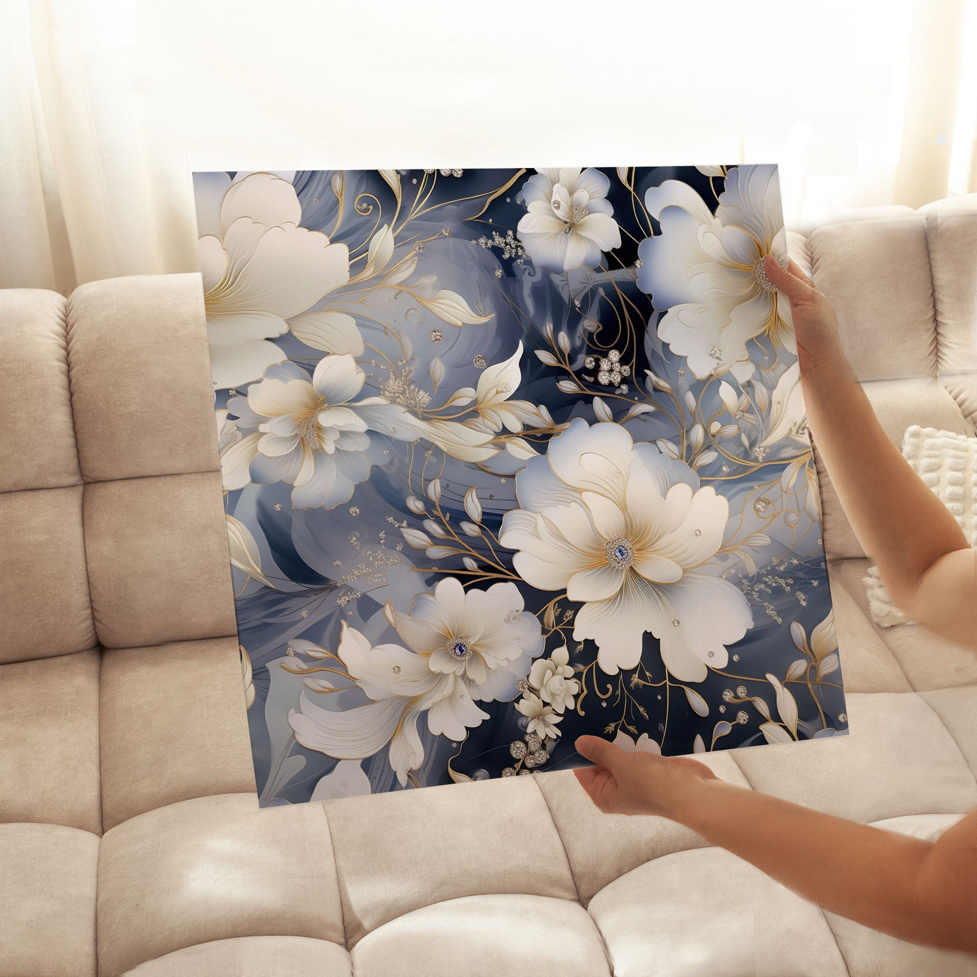 Winston Porter Floral Floral Symphony V Classical Unframed Art Print ...