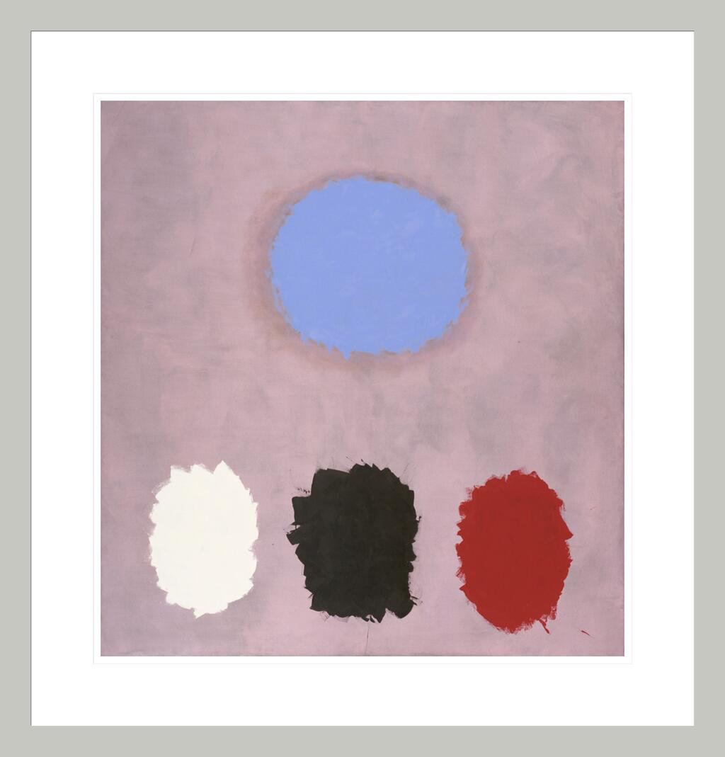 Latitude Run® Equinox by Adolph Gottlieb - Framed Giclee Print ...