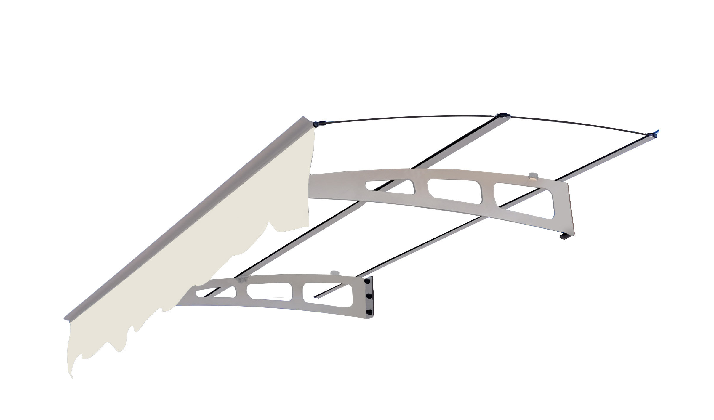 XICHONGDIANSHANG Door Window Awning Canopy Made Of 0.137Inch Thick ...