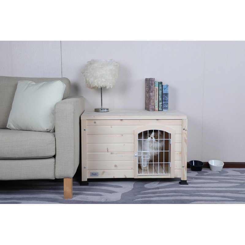 Tucker Murphy Pet™ Cyndia Wood Dog House & Reviews | Wayfair