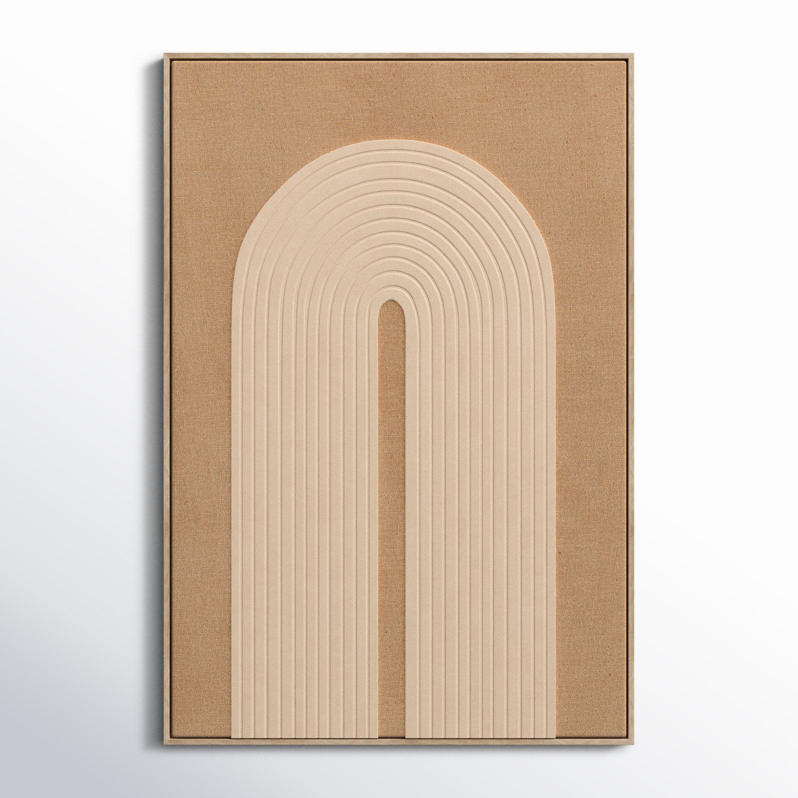 Joss & Main The Novogratz Polyester Geometric Living Room Framed Wall ...