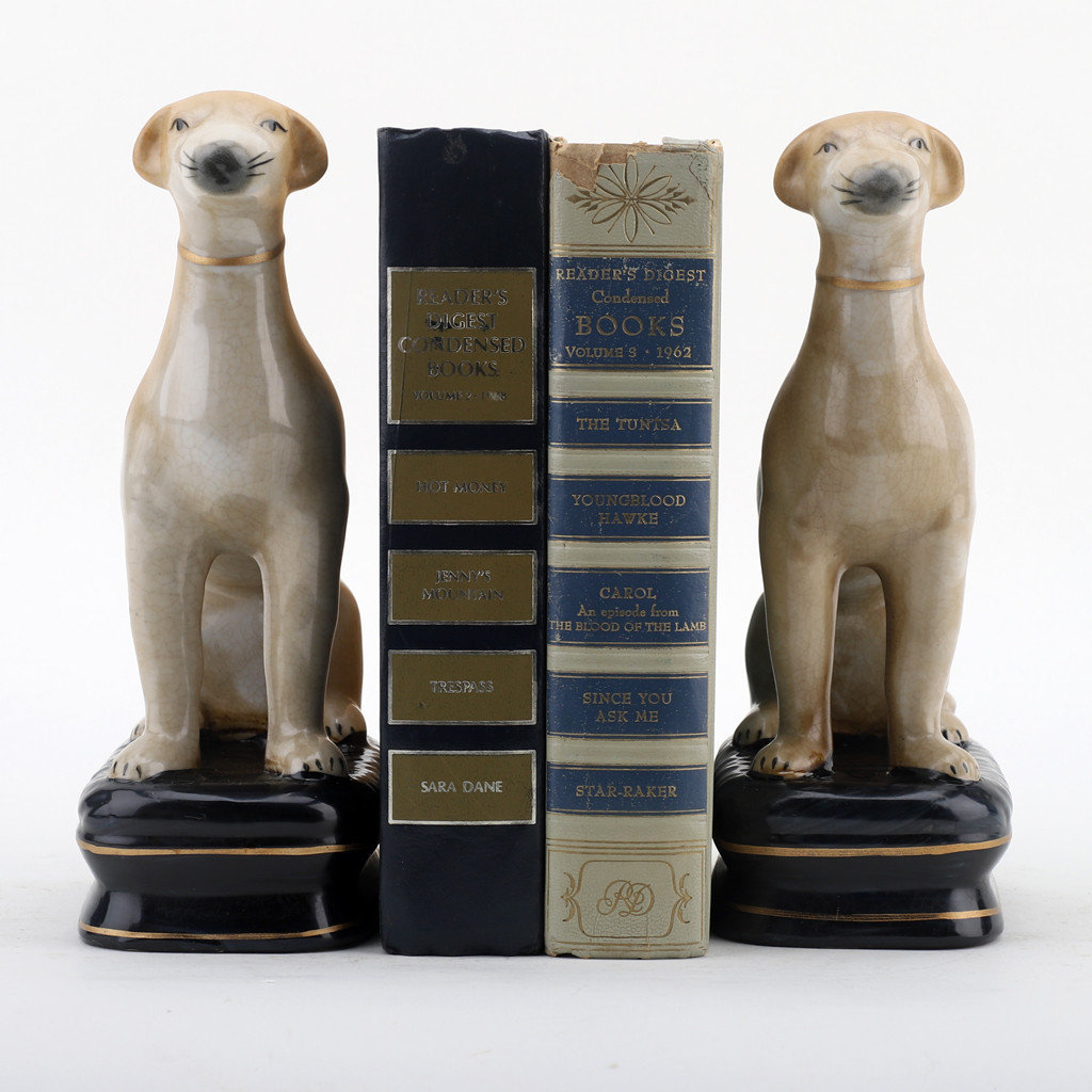 Danny's Fine Porcelain Pair Whippet Figurine | Wayfair