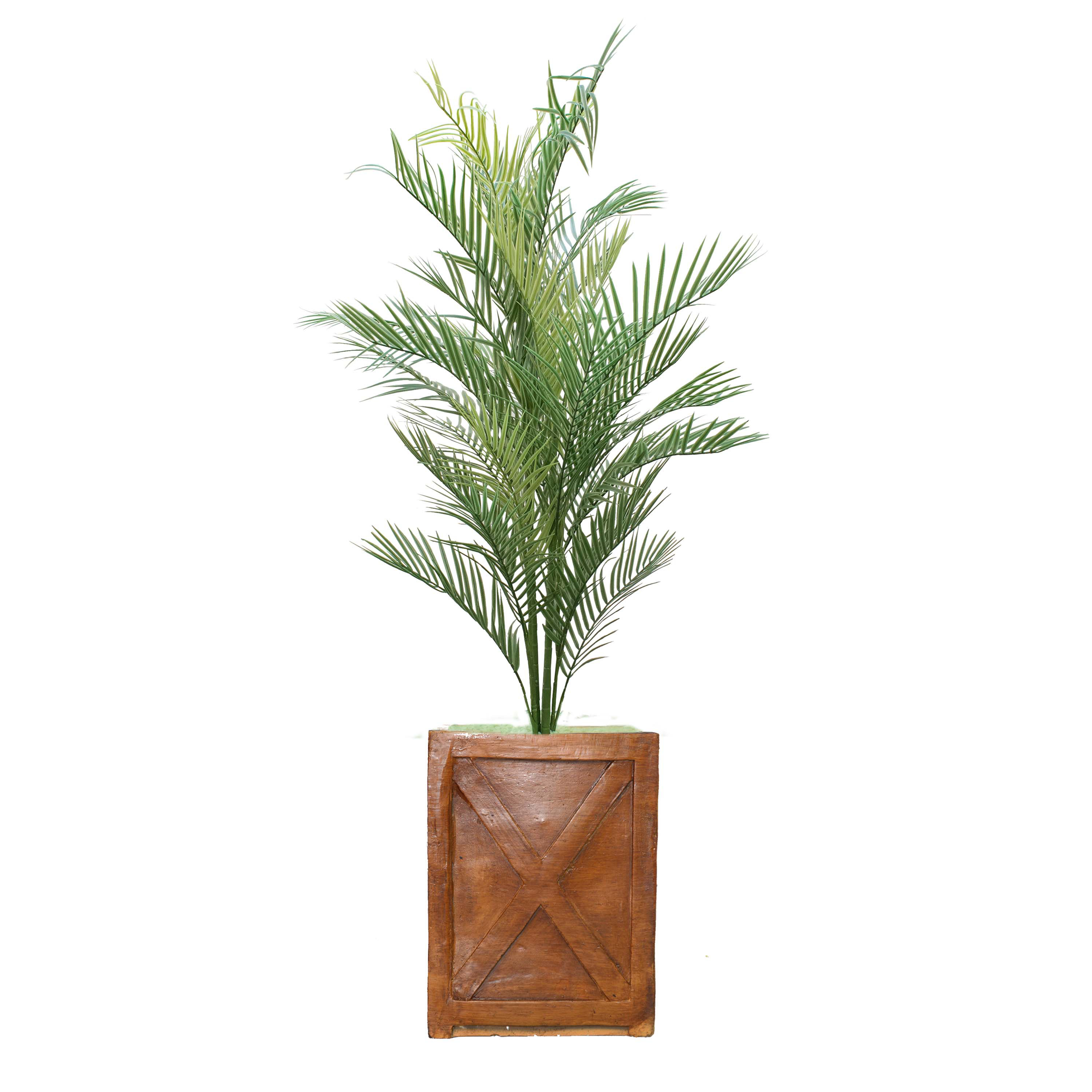 Vintage Home 48" Tall Fluorescent (Glow In The Dark) Palm Tree W ...