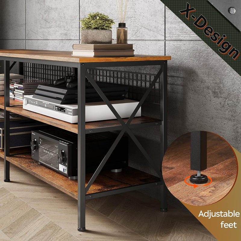 17 Stories Wilba 63'' W Storage Credenza | Wayfair