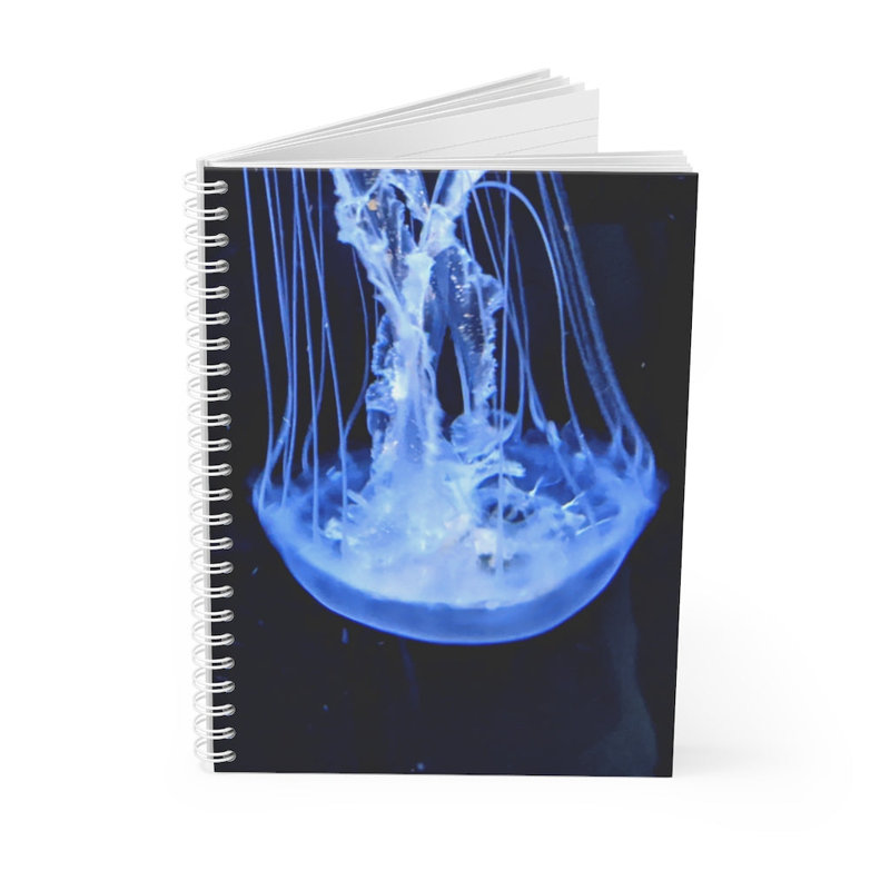Marick Booster Jellyfish Spiral Notebook | Wayfair