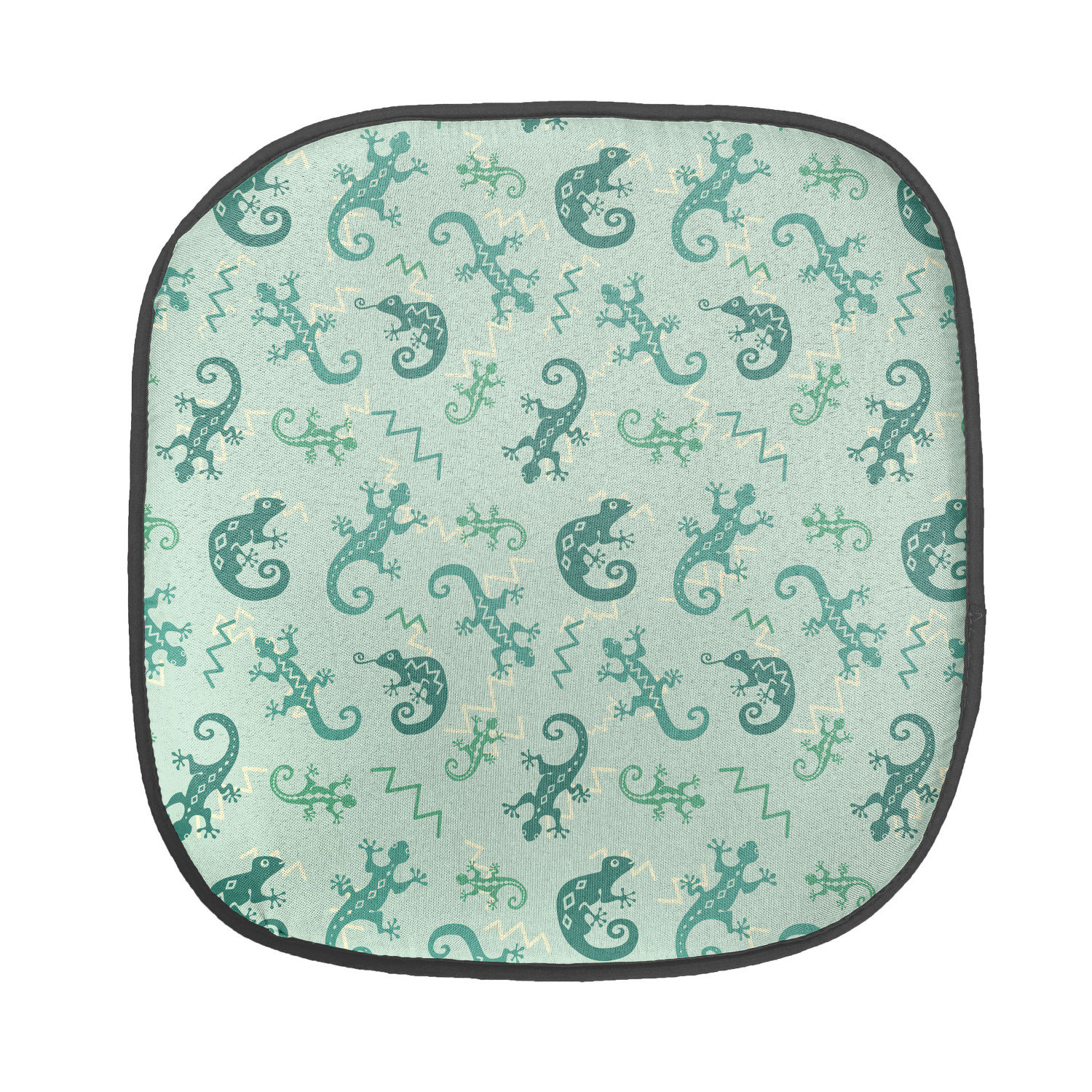 East Urban Home Ambesonne Reptile Chair Seating Cushion, Exotic Lizards ...