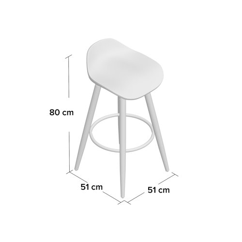 17 Stories Trisha 72cm Stool & Reviews | Wayfair.co.uk