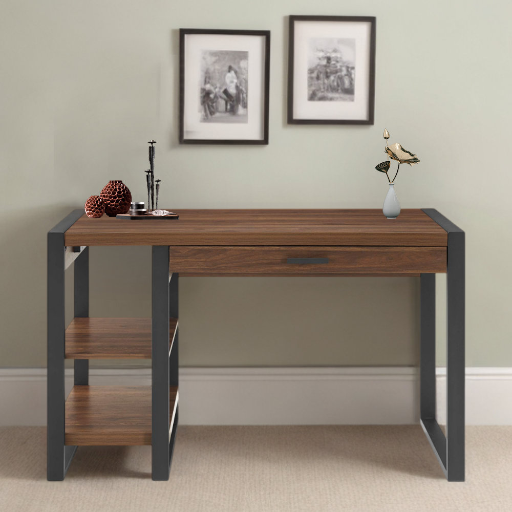 17 Stories Akeel Metal Base Computer Desk - Wayfair Canada
