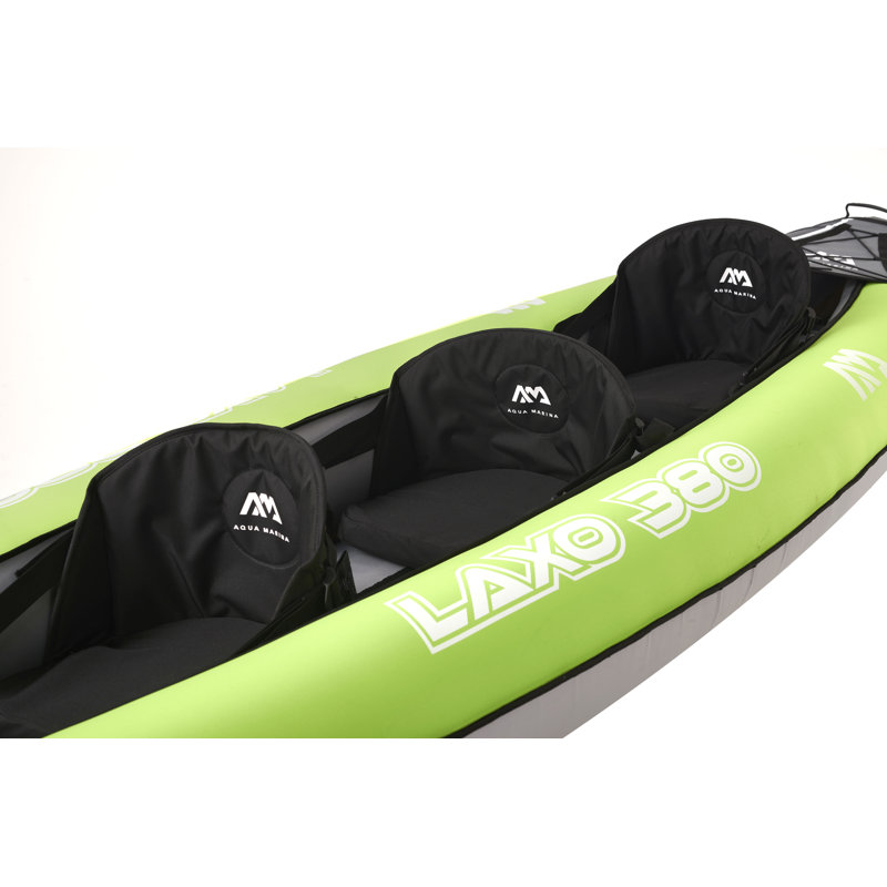 Aqua Marina Laxo-380 3-Person Inflatable Kayak/Canoe - Wayfair Canada
