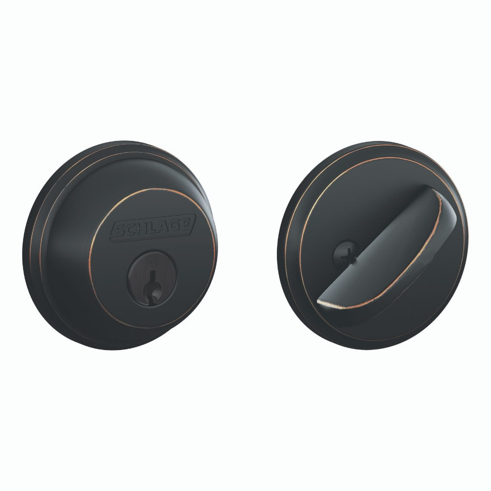 Schlage Fire-Rated Single Cylinder Deadbolt & Reviews | Wayfair