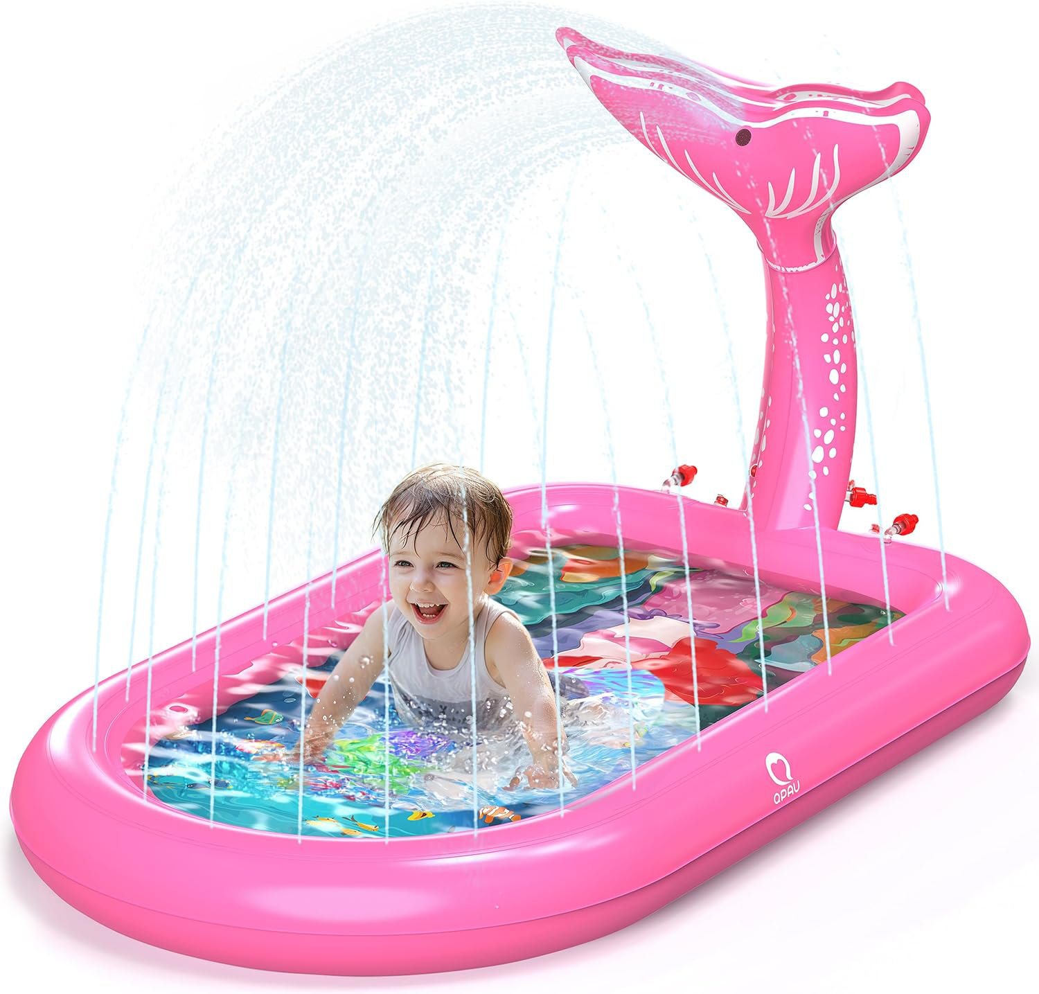 Zolosh Splash Pads for Toddlers 1-3 Inflatable Sprinkler Pool - Wayfair ...