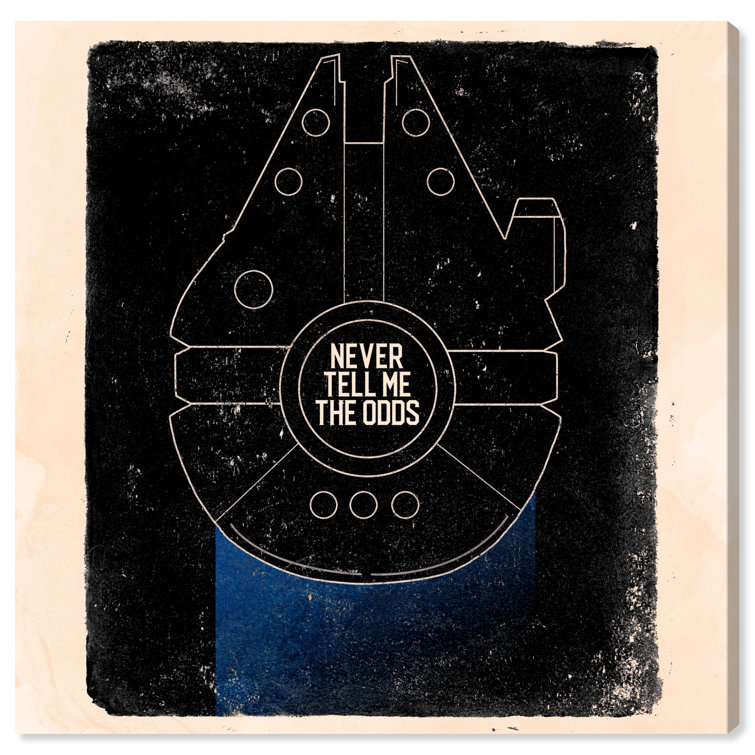 Trinx Never Tell Me The Odds On Canvas Print - Wayfair Canada