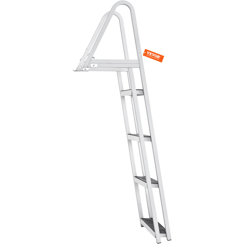 Stellweilan Tessberg Dock Ladder, Removable 4 Steps, 350 lbs Load ...