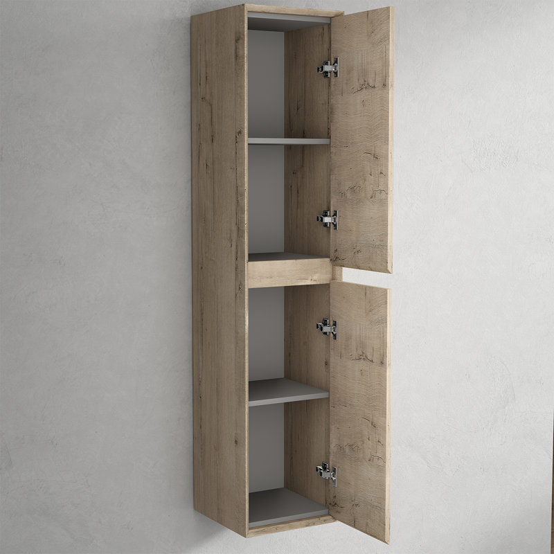 Wade Logan® Banfield Wall Linen Cabinet & Reviews | Wayfair