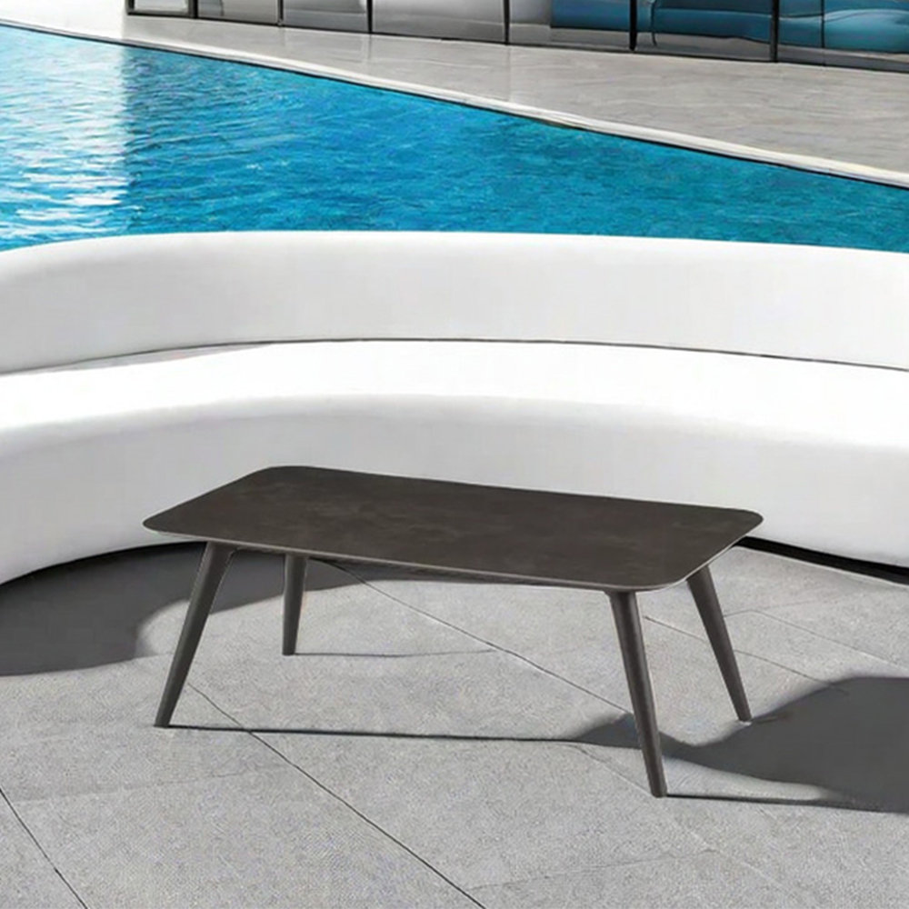 Corrigan Studio® Mikelia Rectangular 43.31'' L x 23.62'' W Outdoor ...