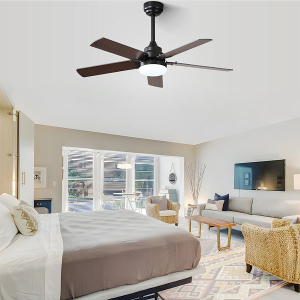 Wrought Studio Jennelle Ceiling Fan with LED Lights - Wayfair Canada