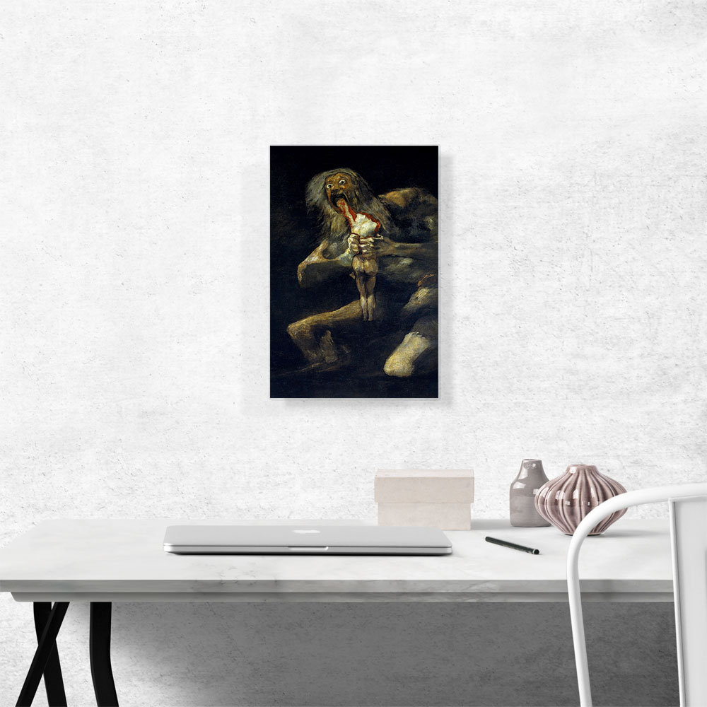 ARTCANVAS " Saturn Devouring His Son 1823 Seen In Wall Street Movie ...