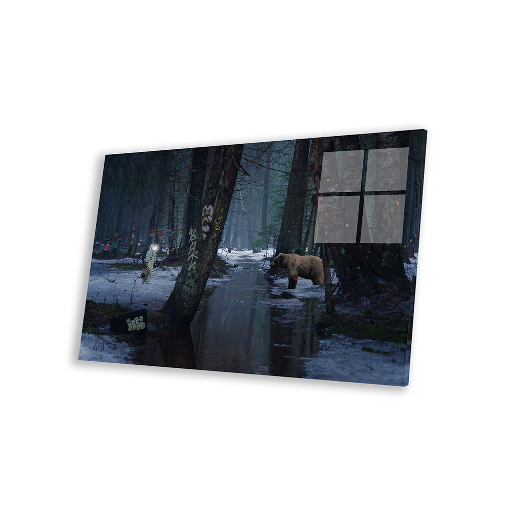 Millwood Pines Clashing Colors On Plastic / Acrylic by Jason Brueck ...