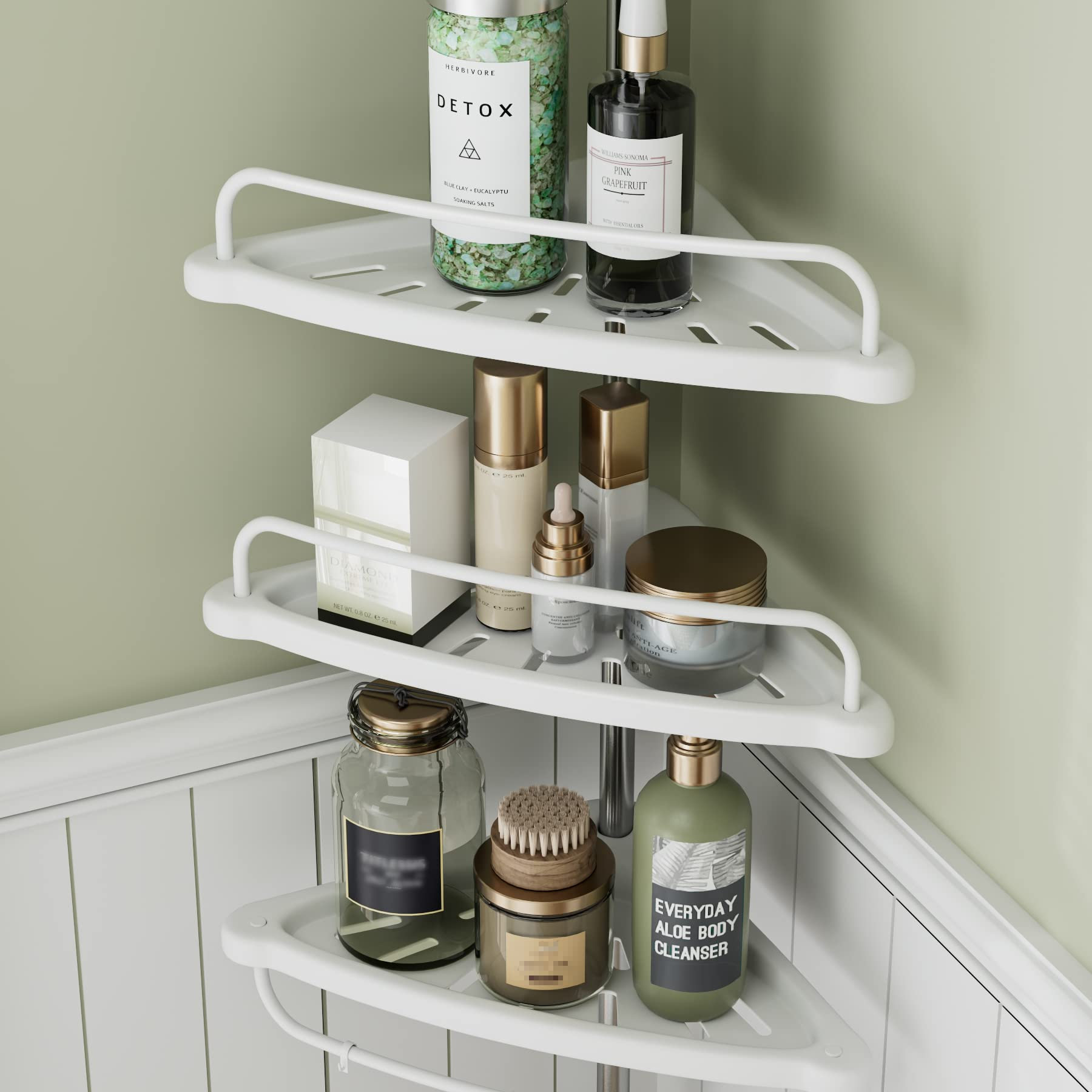 Rebrilliant Nathaniel Tension Pole Shower Shelf | Wayfair.ie