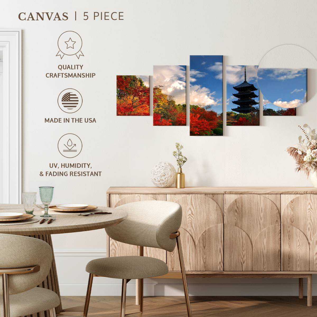 Latitude Run® Toji Tower Autumn Landscape | Wayfair