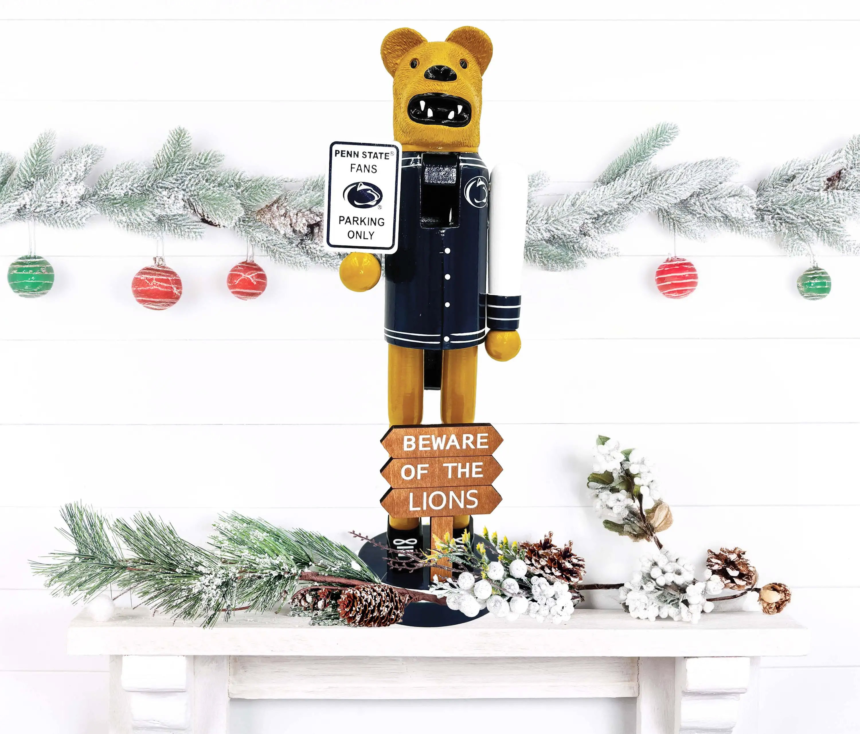 Santa's Workshop 12” Penn State Beware of the Lions Nutcracker | Wayfair