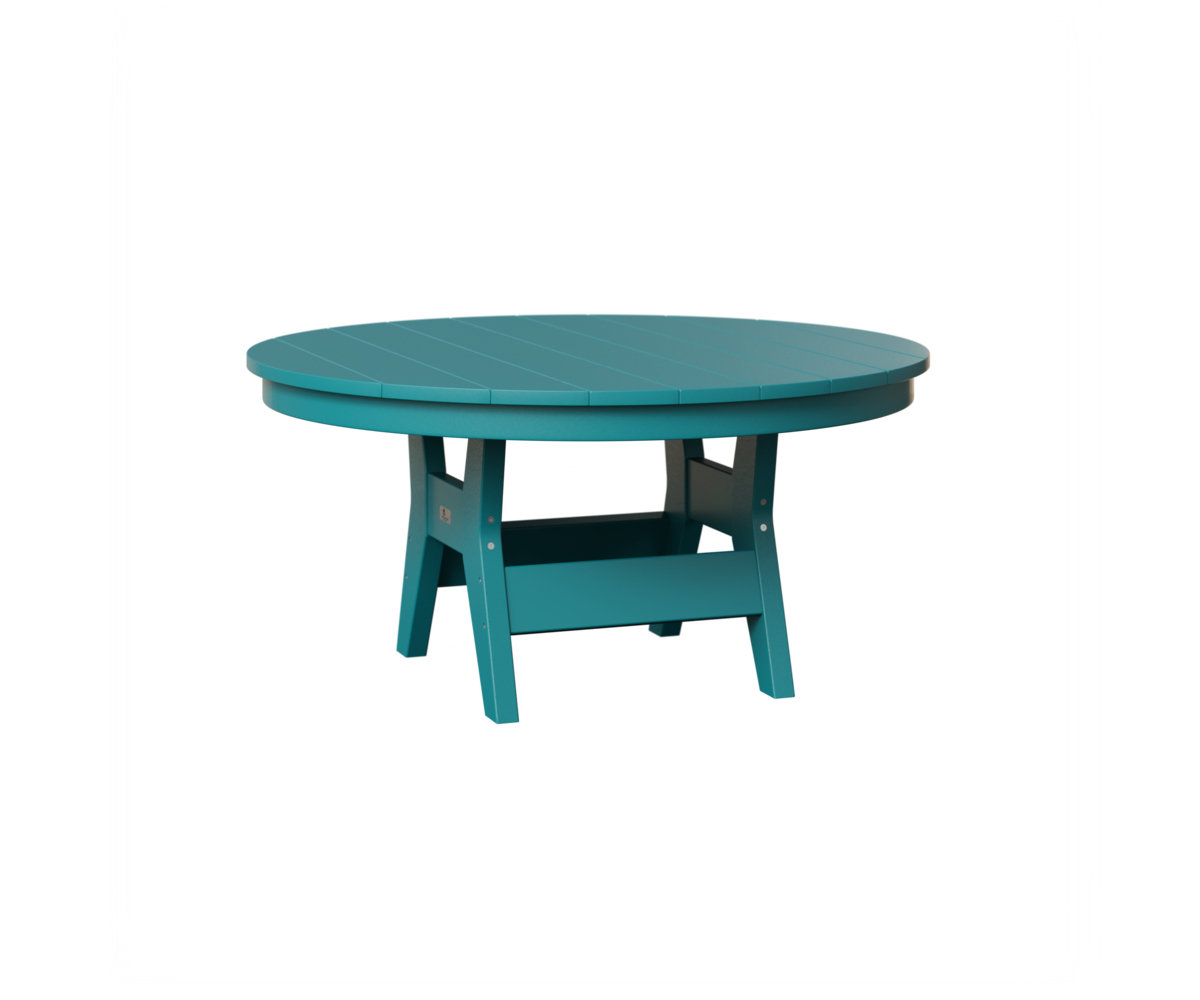 Berlin Gardens Harbor Natural 38″ Round Conversation Table | Perigold
