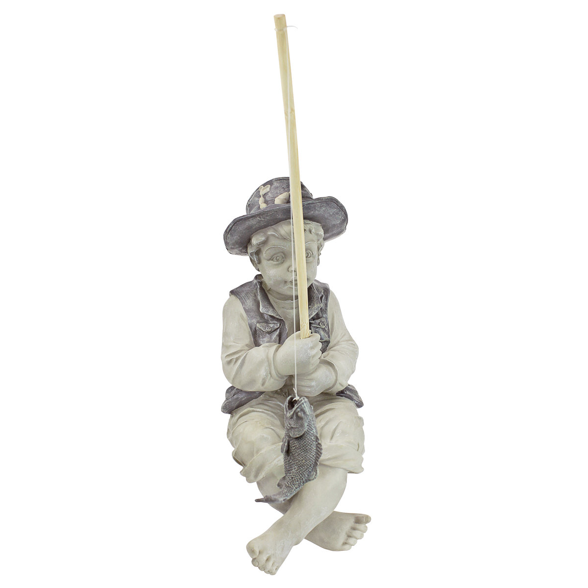 Design Toscano Frederic The Little Fisherman of Avignon Statue ...